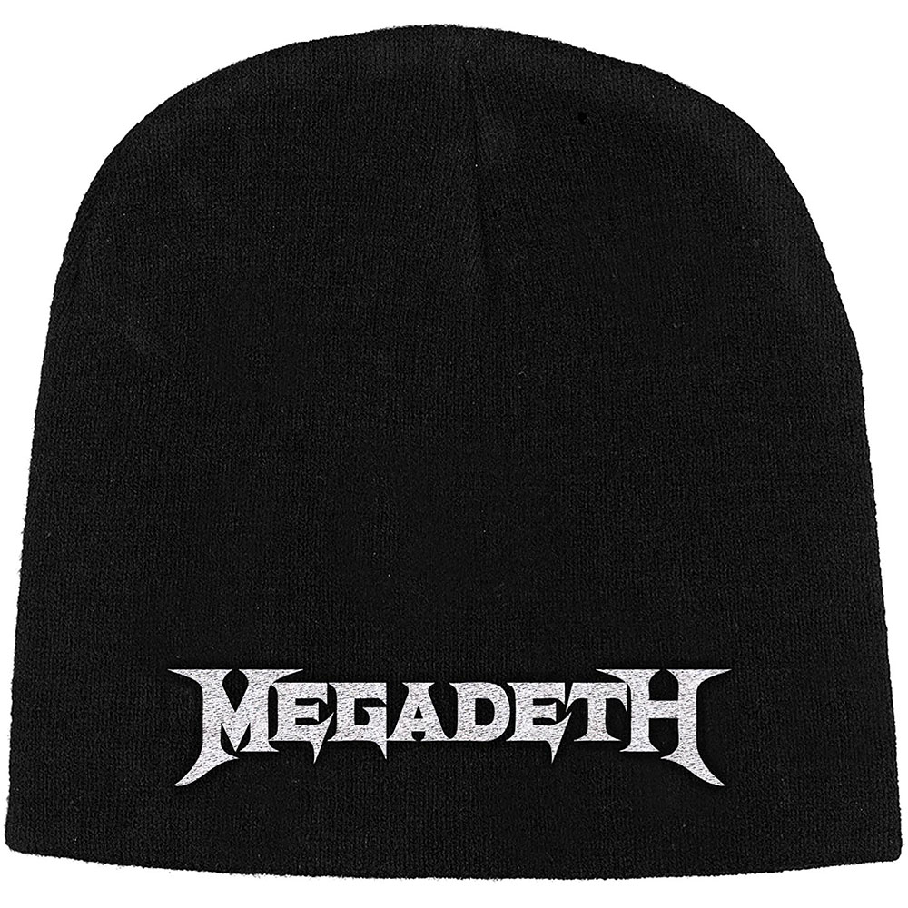 MegadethLogoBeanie HatBlackBTMEGAD001 - Wild Planet Winnipeg Canada