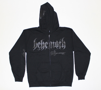 Behemoth - Sigil Black on Black, Zippered - Black - HDBEHEM010 - Wild ...