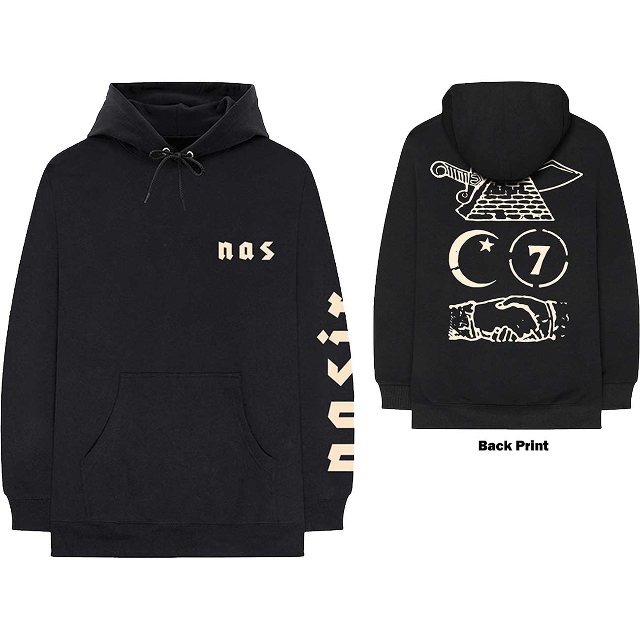 NasSymbols (Import)Hoody BlackHDNAS001 - Wild Planet Winnipeg Canada