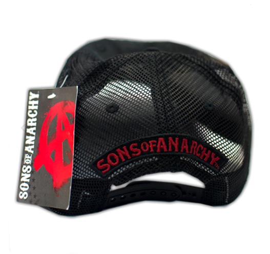 Sons Of AnarchyTrucker CapHat BlackHTSAMCRO002 - Wild Planet Winnipeg ...