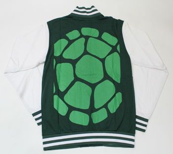 Teenage Mutant Ninja Turtles - TMNT Varsity Jacket - Green & White ...