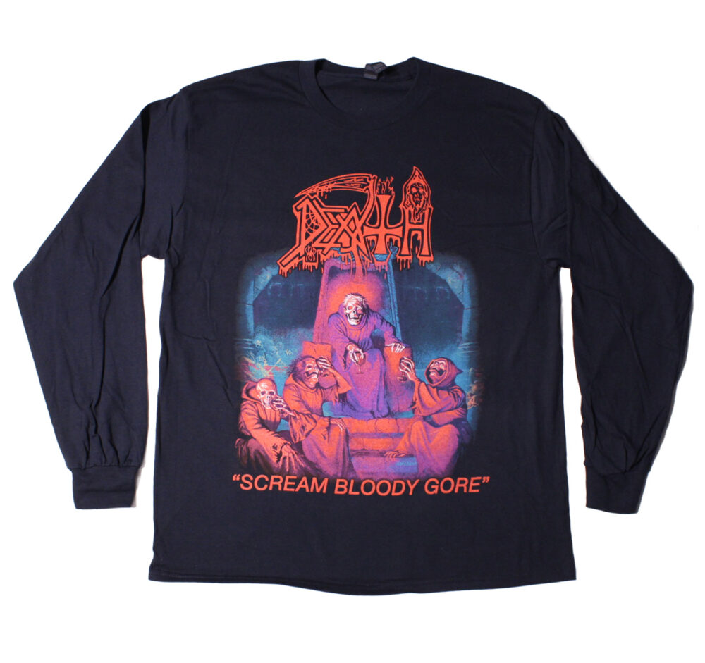 DeathScream Bloody Gore (Import)Long Sleeve BlackLSDEATH004 - Wild ...