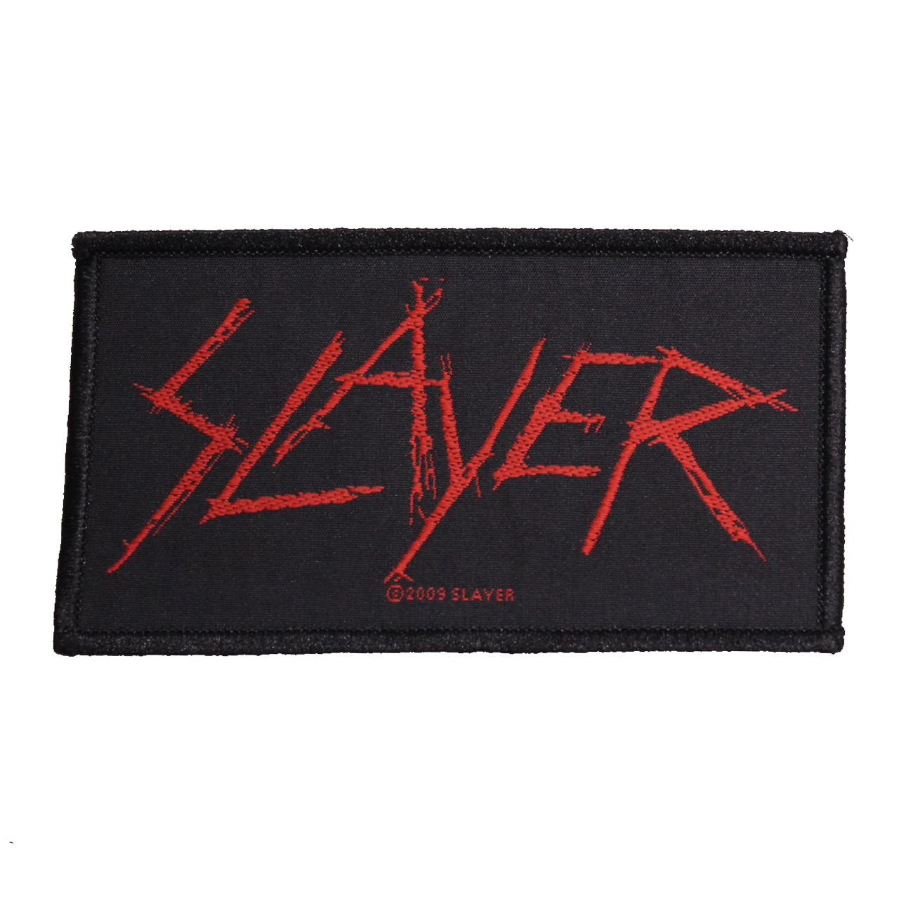 Slayer - Logo Red - Patch 4 x 2 inches - MPSLAYER013 - Wild Planet ...