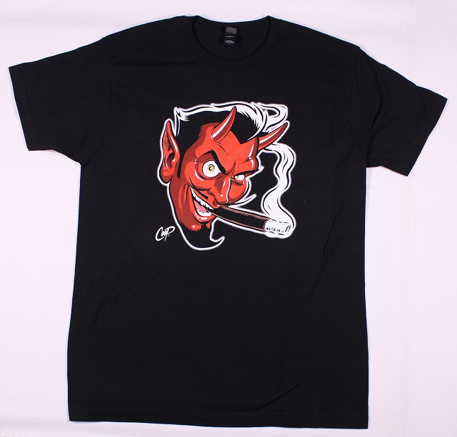 Coop - Smoking Devil - T-Shirt Black - TSCOOP001 - Wild Planet Winnipeg ...