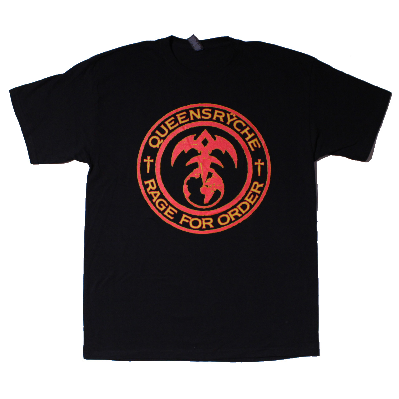 Queensryche - Rage For Order Logo (Import) - T-Shirt Black ...
