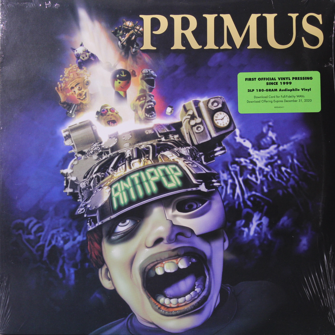 PrimusAntipopDBL LP, 180g, AudiophileVNLPRIMUS003 - Wild Planet ...