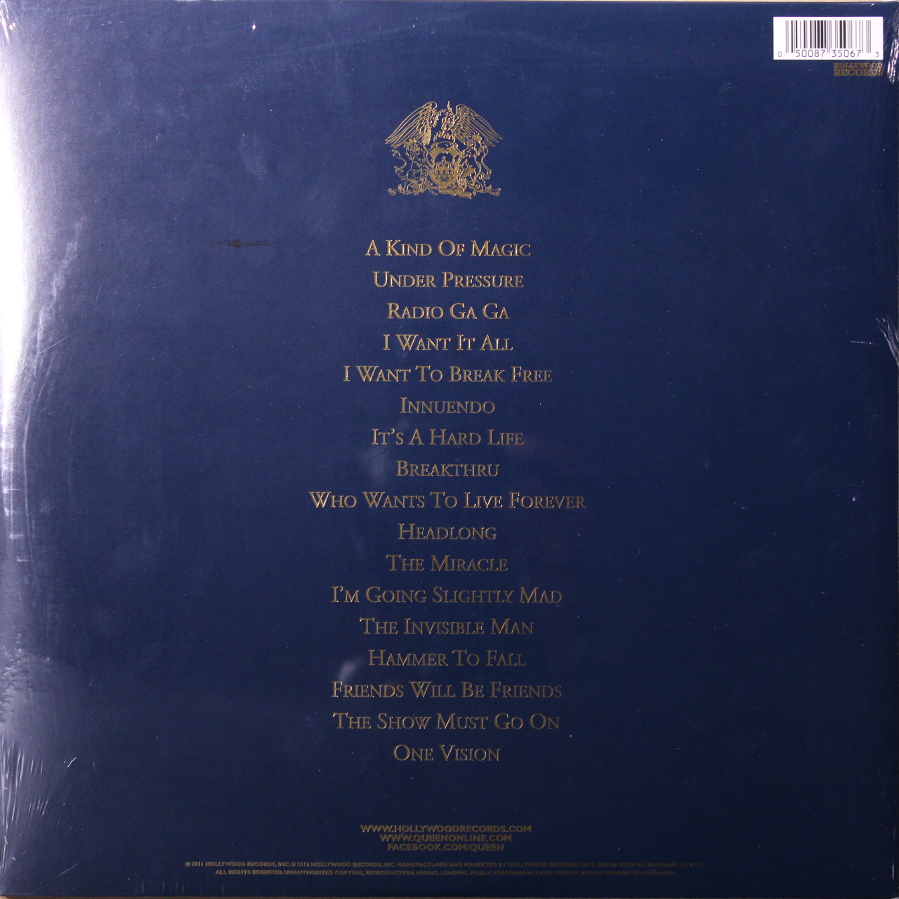 Queen - Greatest Hits II - Vinyl, 2x LP, 180g, GTFLD - VNLQUEEN010 ...